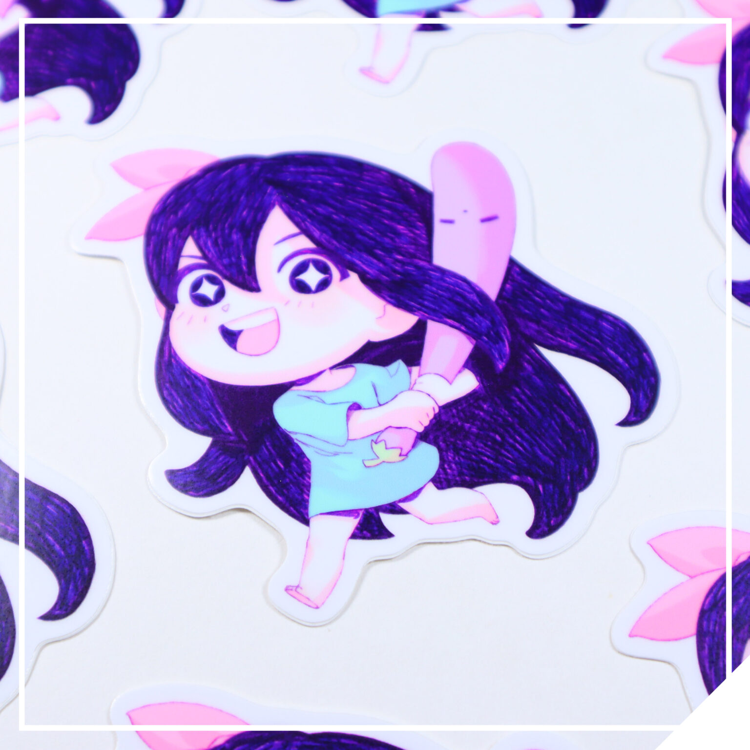 Omori Vinyl Sticker Headspace Aubrey Shannanigans Cafe
